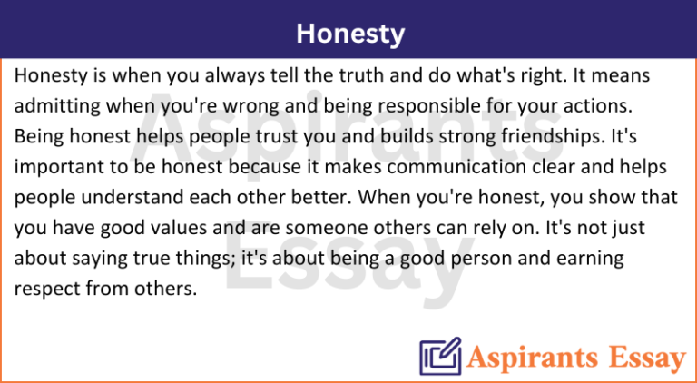 Paragraph on Honesty in English (100, 150, 200, 250 Words)