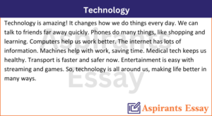 Paragraph on Technology in English (100, 150, 200, 250 Words)