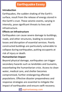 Essay on Earthquake in English (150, 200, 250, 500 Words)